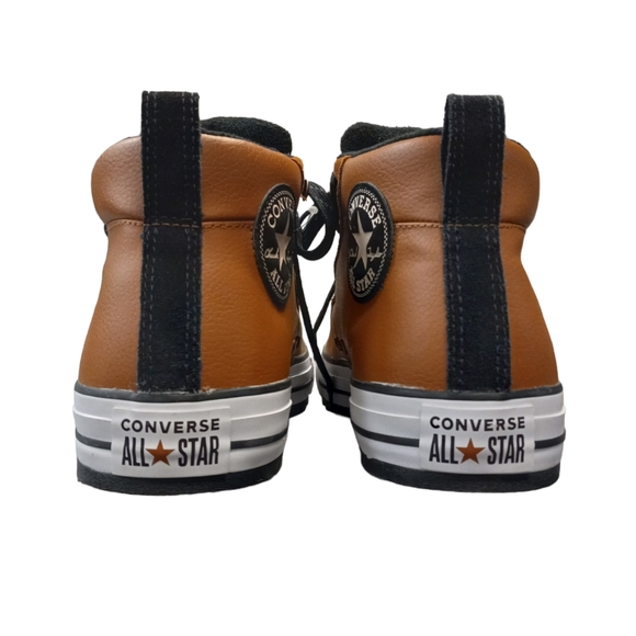 Converse | Shoes | Converse Chuck Taylor All Star Street Leather Mid ...